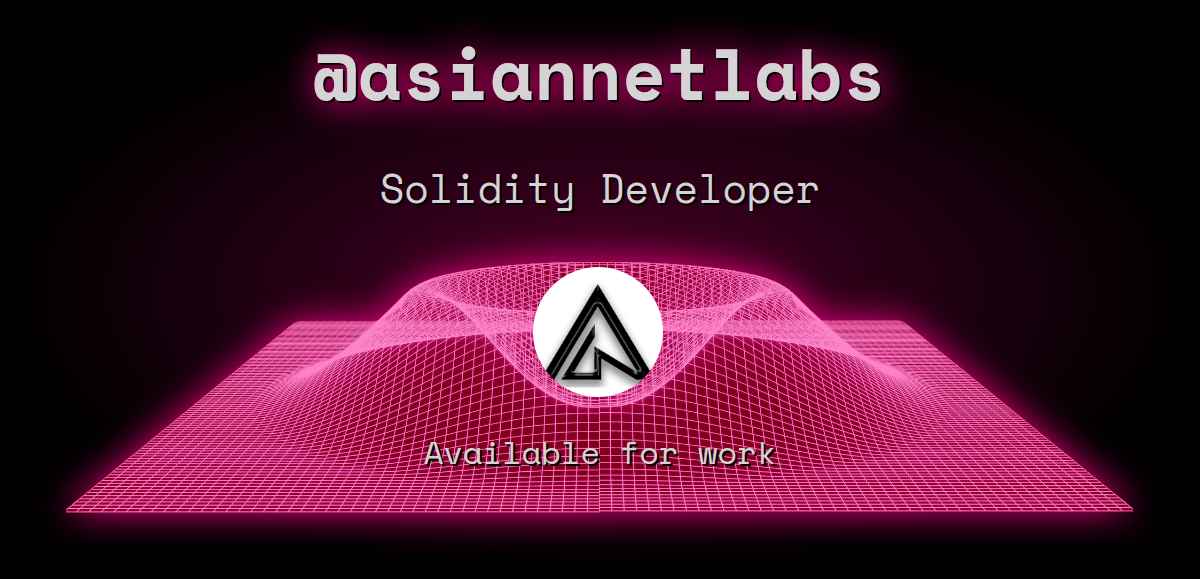 Solidity Developer in India: @asiannetlabs | Web3 Jobs