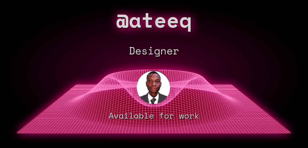 Web3 Designer in Nigeria: @ateeq | Web3 Jobs