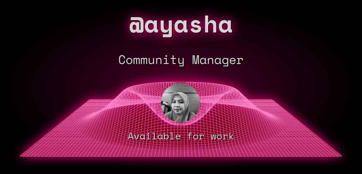 Web3 Community Manager in Indonesia: @ayasha | Web3 Jobs