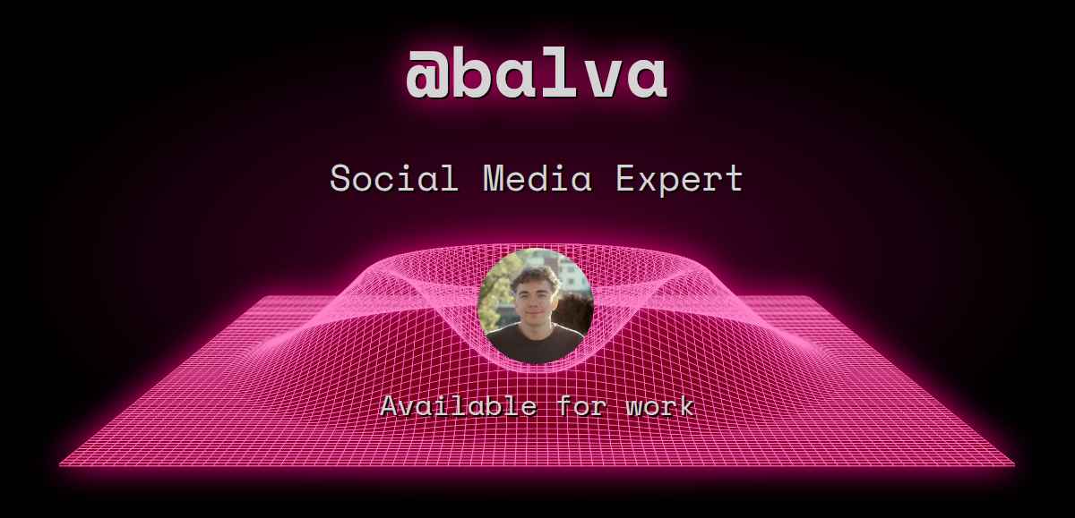 Web3 Social Media Expert in Remote: @balva | Web3 Jobs