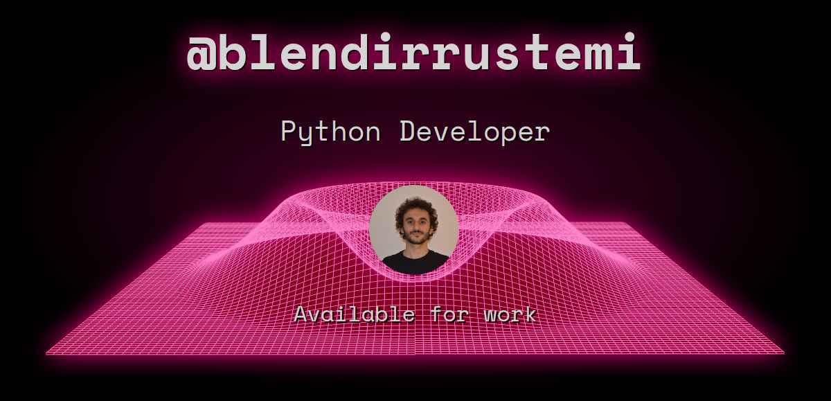 Web3 Python Developer in United States: @blendirrustemi | Web3 Jobs