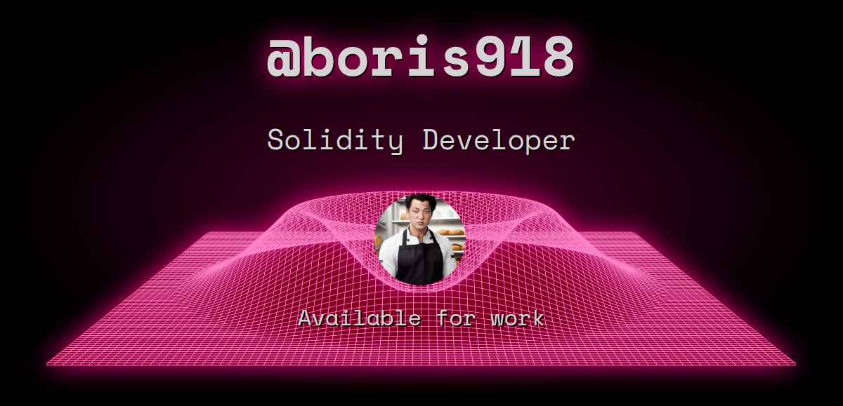 Solidity Developer in Romania: @boris918 | Web3 Jobs