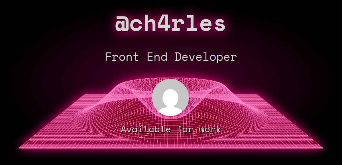 Web3 Front End Developer in Portugal: @ch4rles | Web3 Jobs