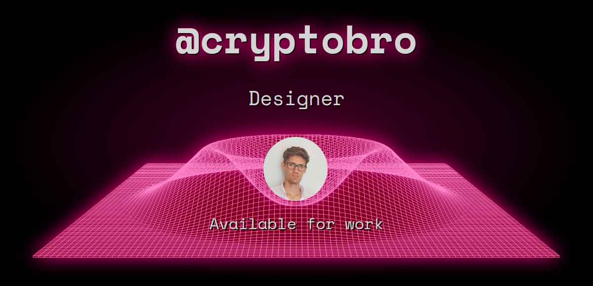 Web3 Designer in Remote: @cryptobro | Web3 Jobs