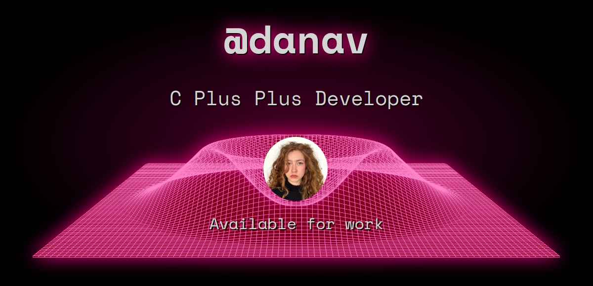 Web3 C++ Developer in Czech Republic: @danav | Web3 Jobs