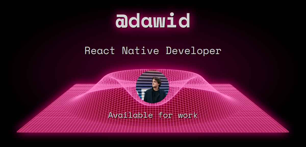 Web3 React Native Developer in Netherlands: @dawid | Web3 Jobs