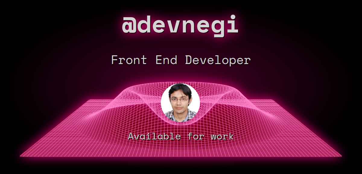 Web3 Front End Developer in India: @devnegi | Web3 Jobs