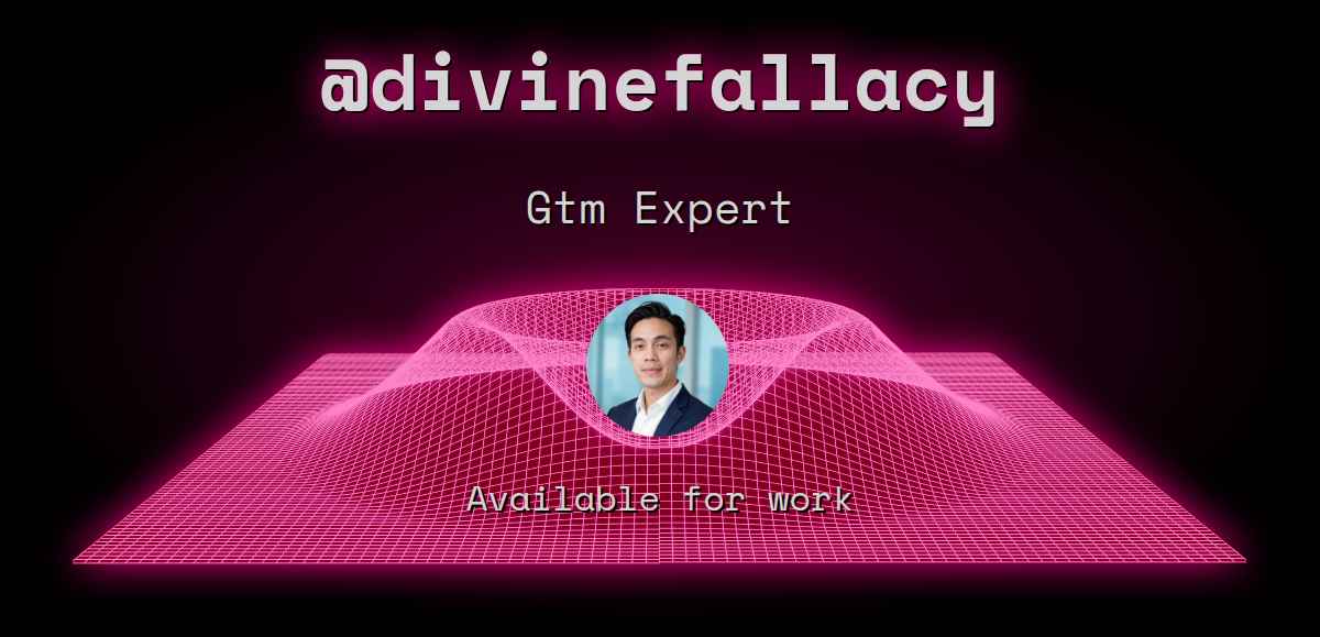Web3 Gtm Expert in Malaysia: @divinefallacy | Web3 Jobs