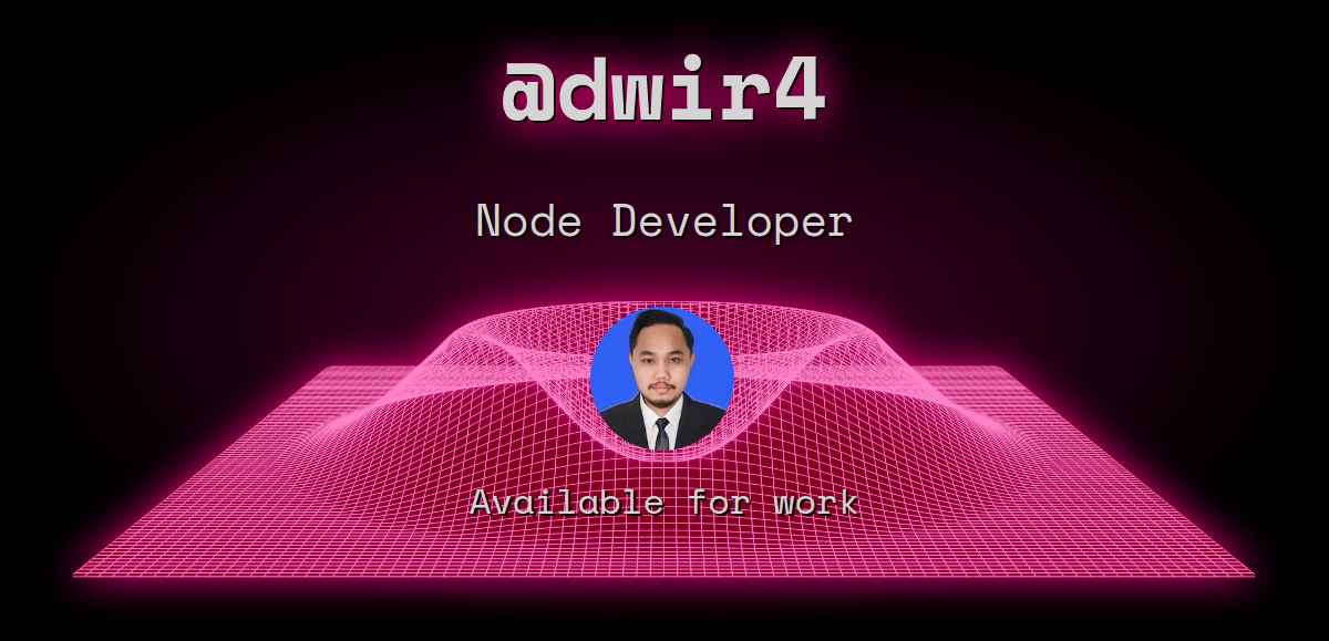 Web3 Node.js Developer in Indonesia: @dwir4 | Web3 Jobs