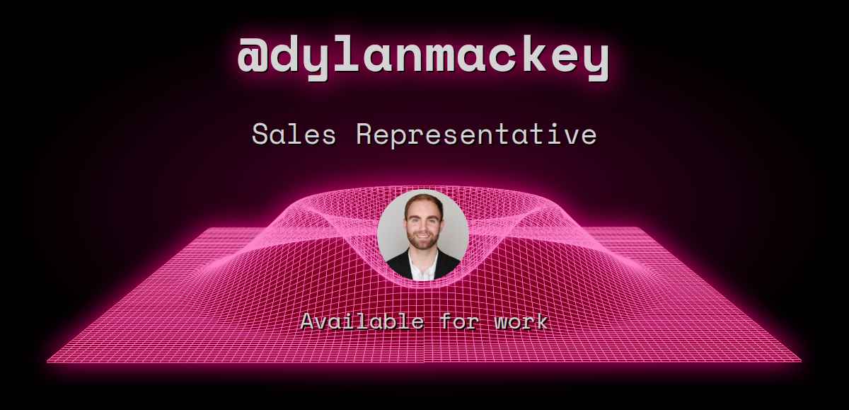 Web3 Sales Representative in United States: @dylanmackey | Web3 Jobs