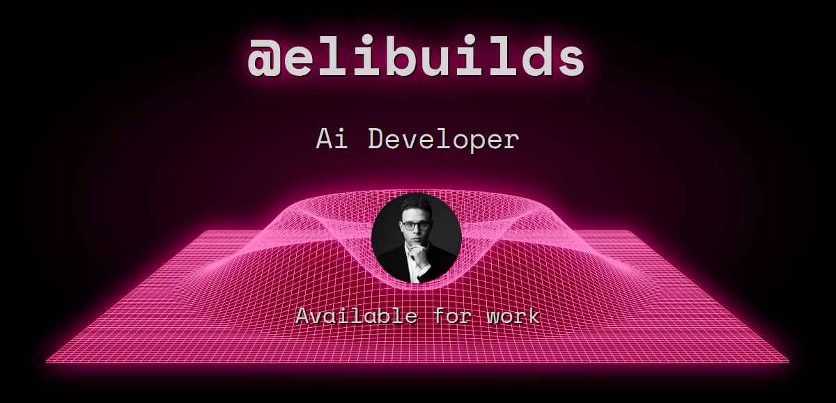 Web3 AI Developer : @elibuilds | Web3 Jobs