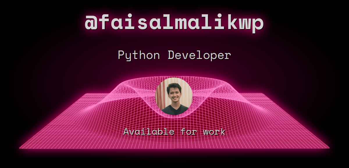 Web3 Python Developer in Indonesia: @faisalmalikwp | Web3 Jobs