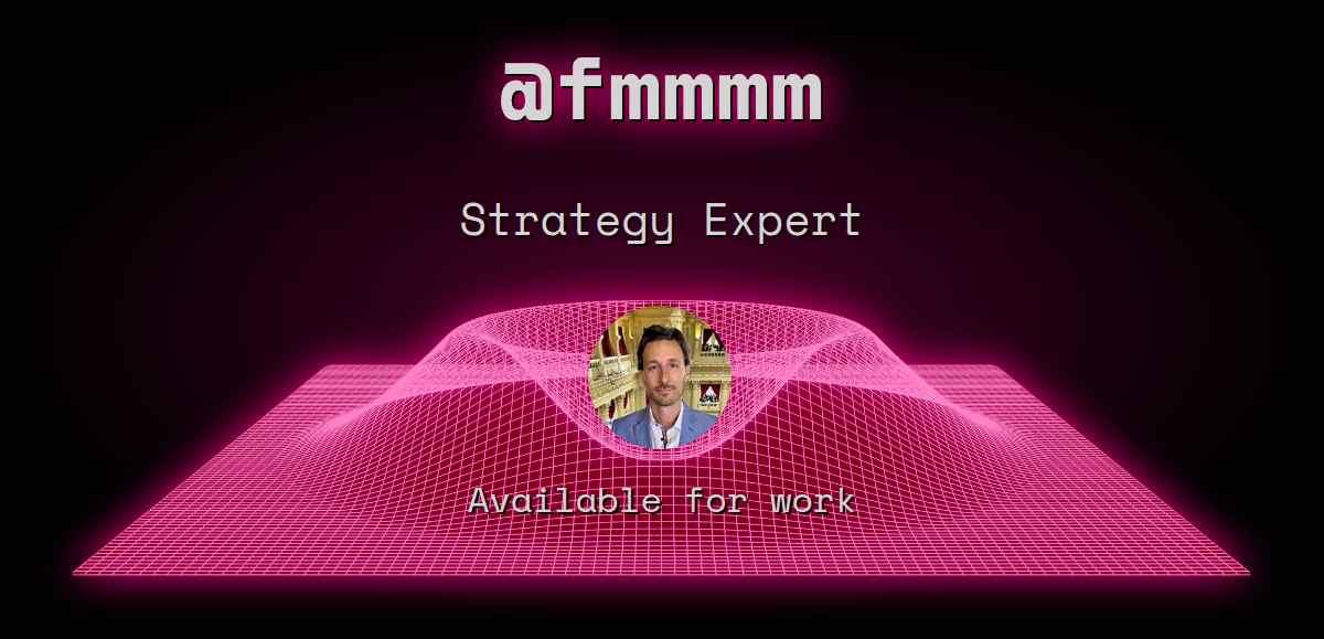Web3 Strategy Expert in Argentina: @fmmmm | Web3 Jobs