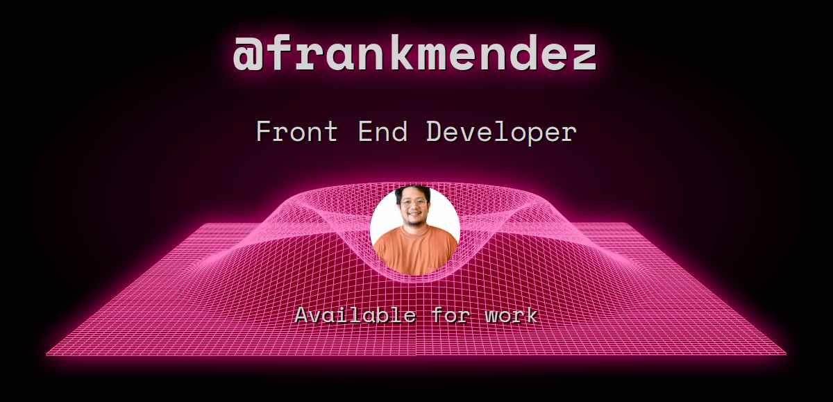 Web3 Front End Developer in Philippines: @frankmendez | Web3 Jobs