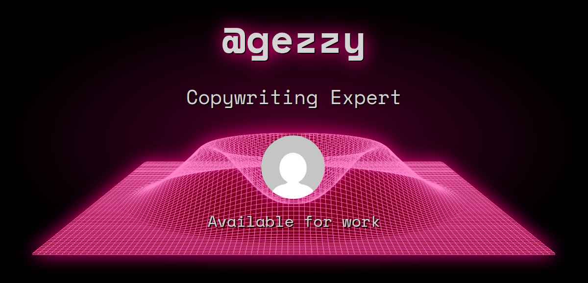 Web3 Copywriting Expert in Nigeria: @gezzy | Web3 Jobs