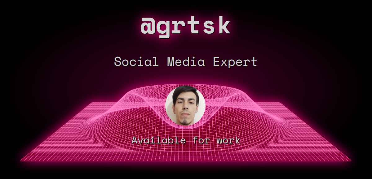 Web3 Social Media Expert in Argentina: @grtsk | Web3 Jobs