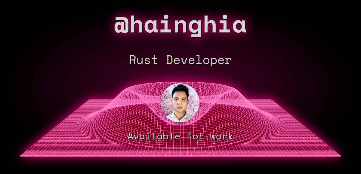 Web3 Rust Developer : @hainghia | Web3 Jobs