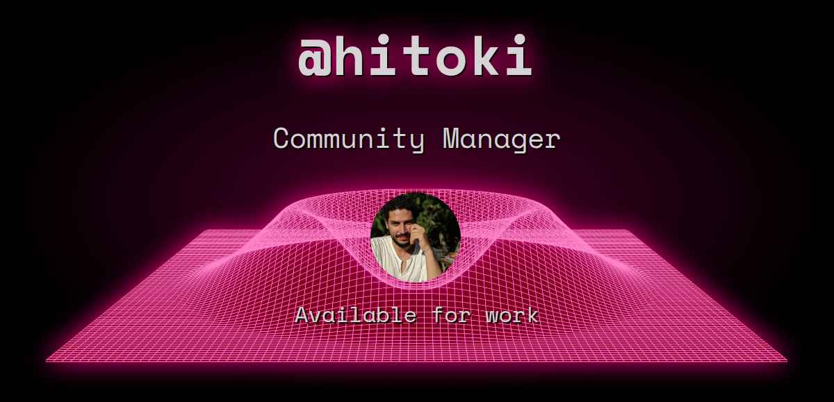 Web3 Community Manager in Austria: @hitoki | Web3 Jobs