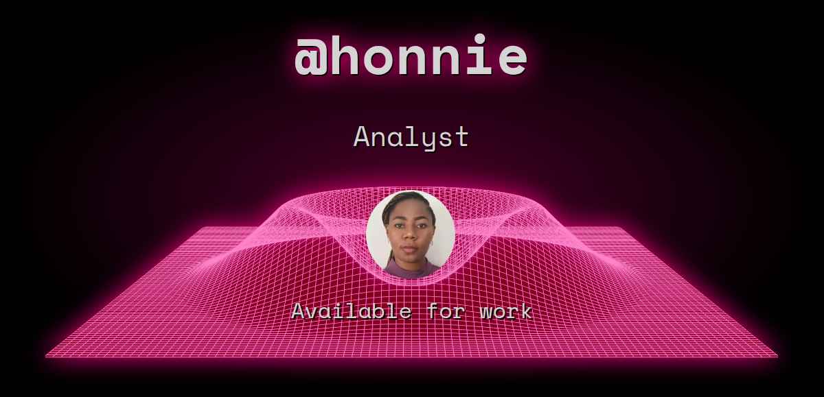 Web3 Analyst in Portugal: @honnie | Web3 Jobs