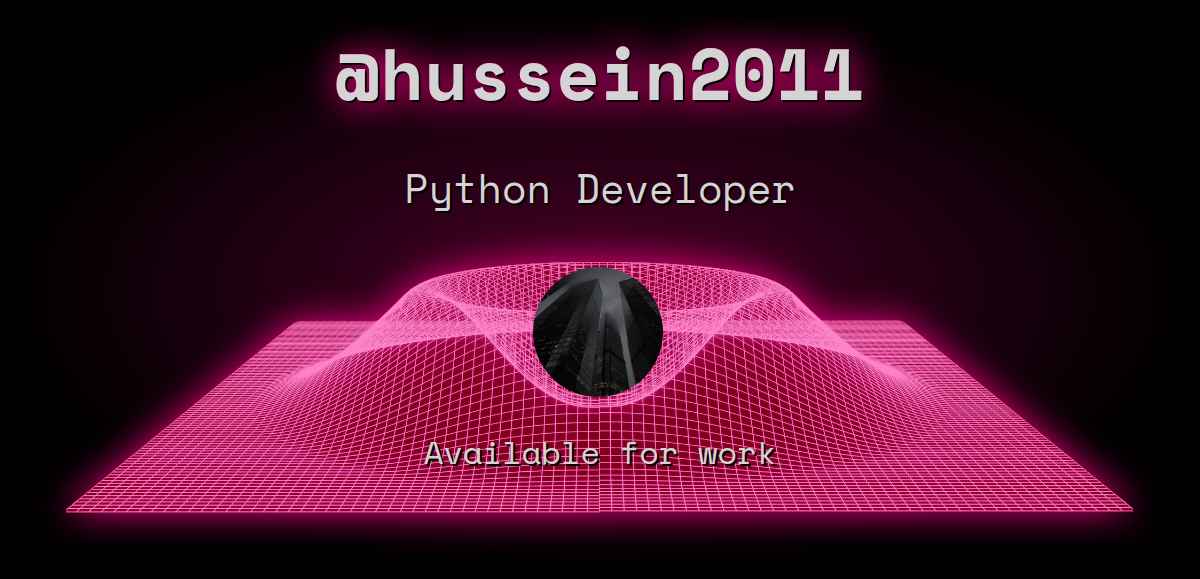 Web3 Python Developer in Canada: @hussein2011 | Web3 Jobs