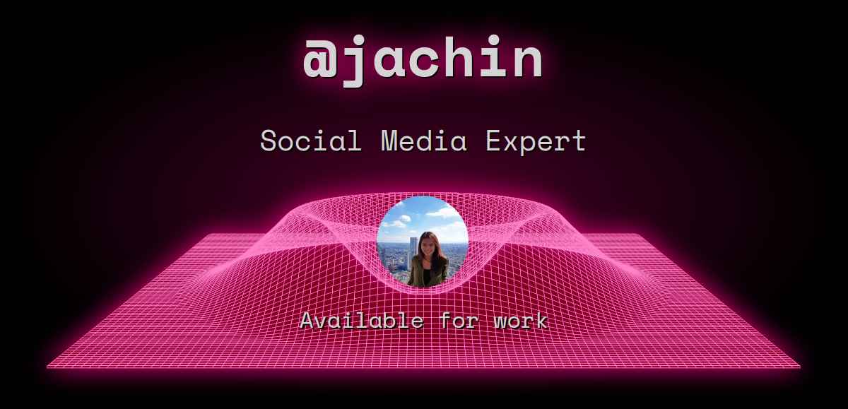 Web3 Social Media Expert in United States: @jachin | Web3 Jobs