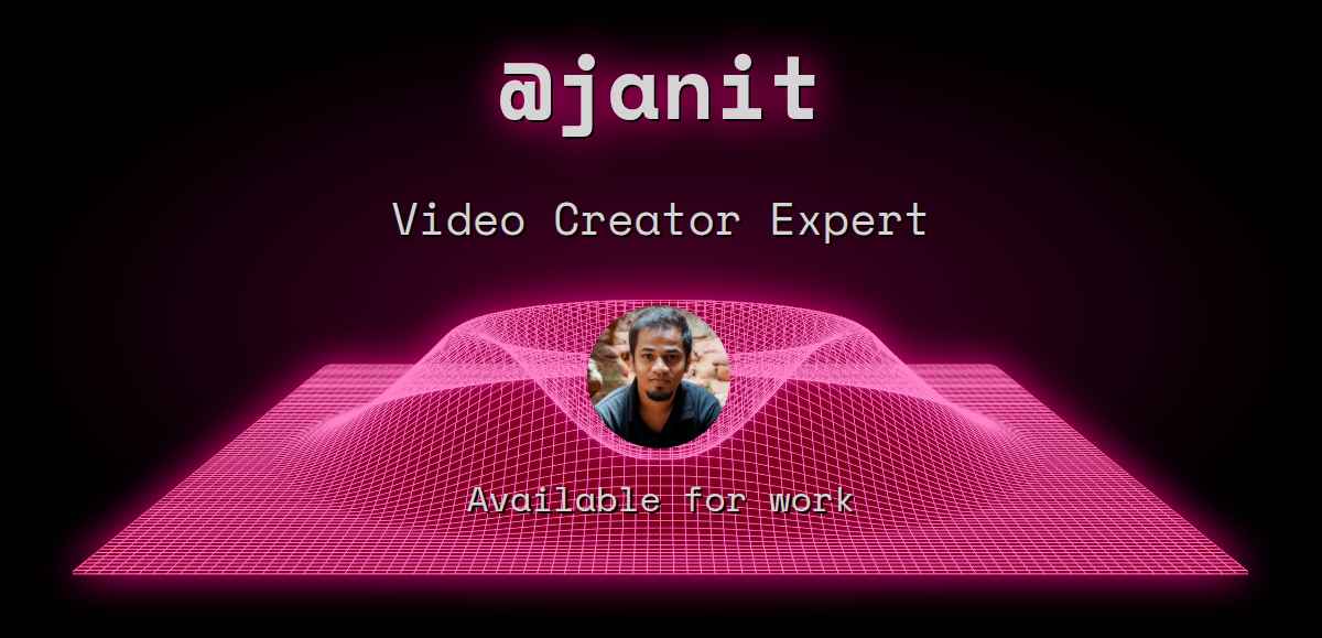 Web3 Video Creator Expert in India: @janit | Web3 Jobs