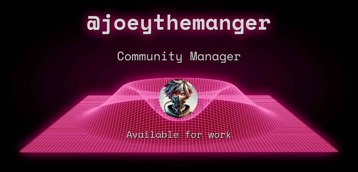 Web3 Community Manager in Nigeria: @joeythemanger | Web3 Jobs
