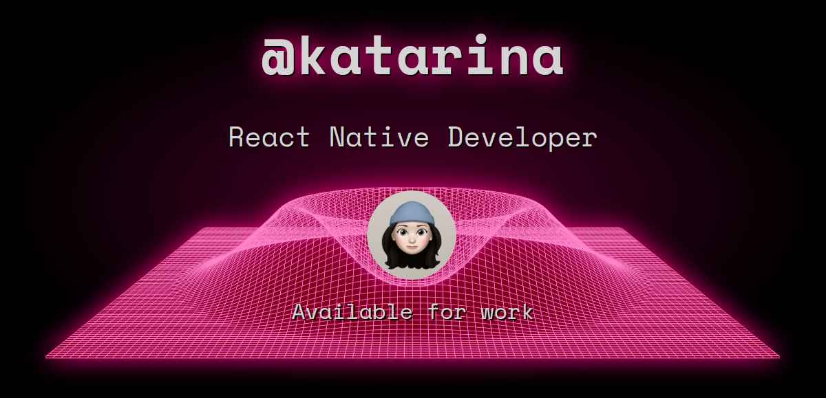 Web3 React Native Developer in Remote: @katarina | Web3 Jobs