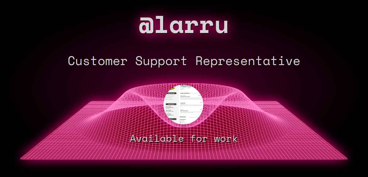 Web3 Customer Support Representative in South Africa: @larru | Web3 Jobs