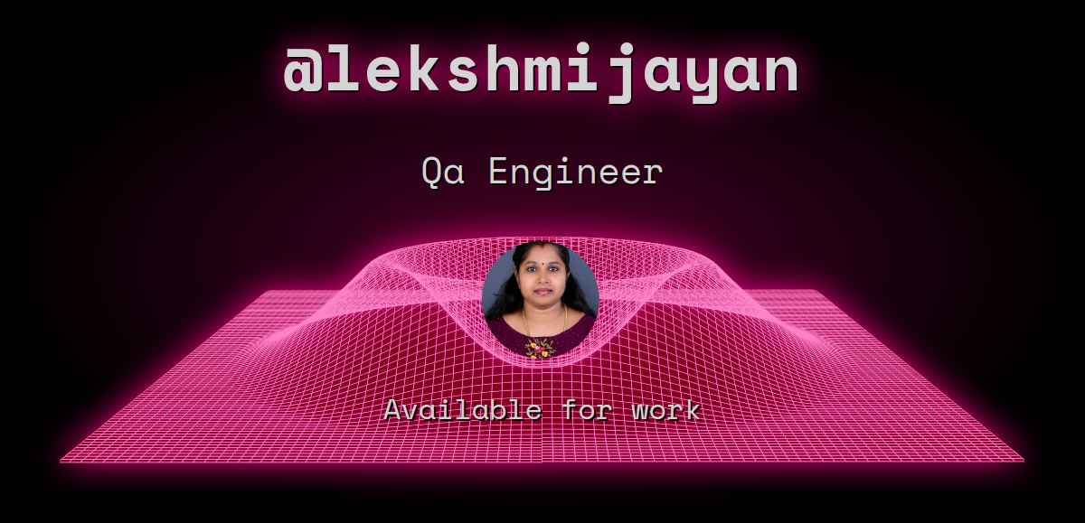 Web3 Qa Engineer Engineer in India: @lekshmijayan | Web3 Jobs