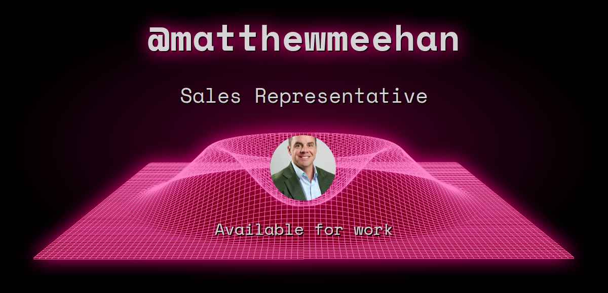 Web3 Sales Representative in United States: @matthewmeehan | Web3 Jobs