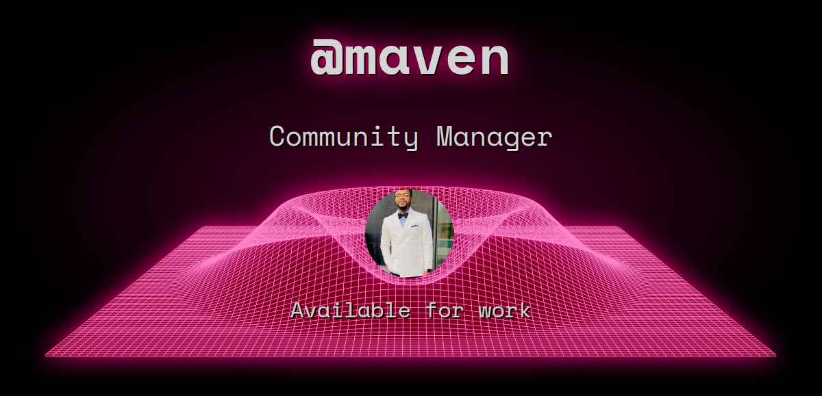 Web3 Community Manager in Nigeria: @maven | Web3 Jobs