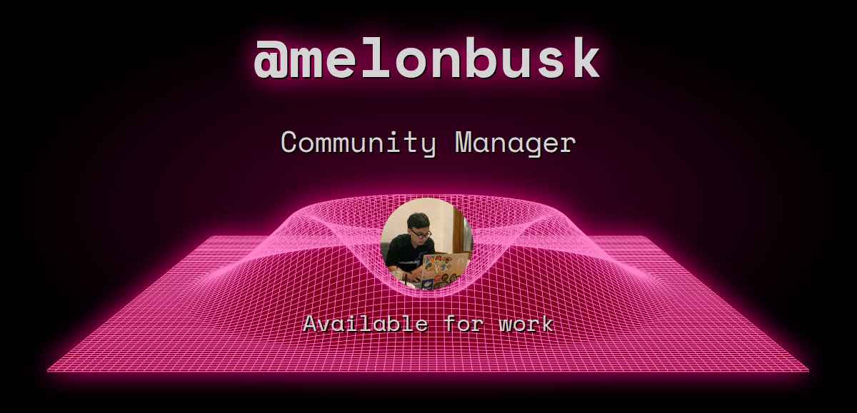 Web3 Community Manager in Indonesia: @melonbusk | Web3 Jobs