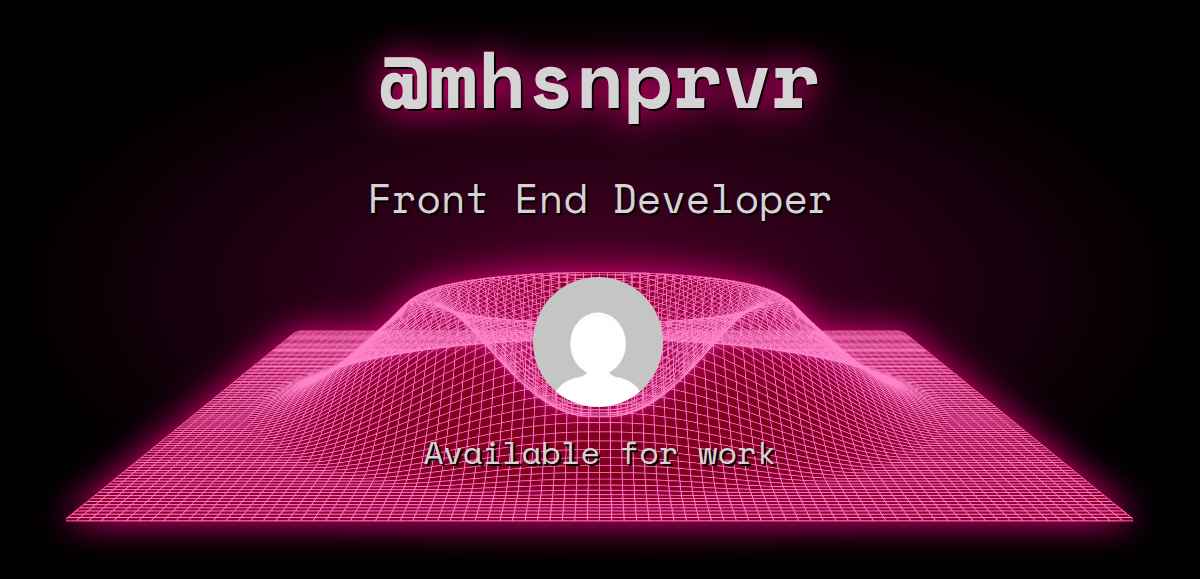 Web3 Front End Developer in Ireland: @mhsnprvr | Web3 Jobs