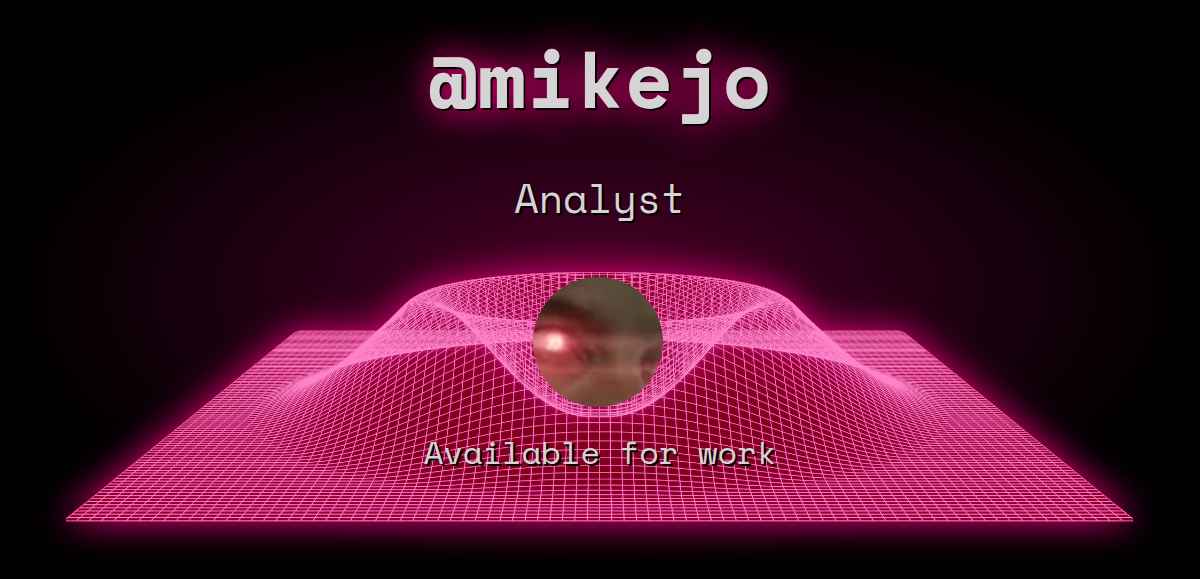 Web3 Analyst in Australia: @mikejo | Web3 Jobs