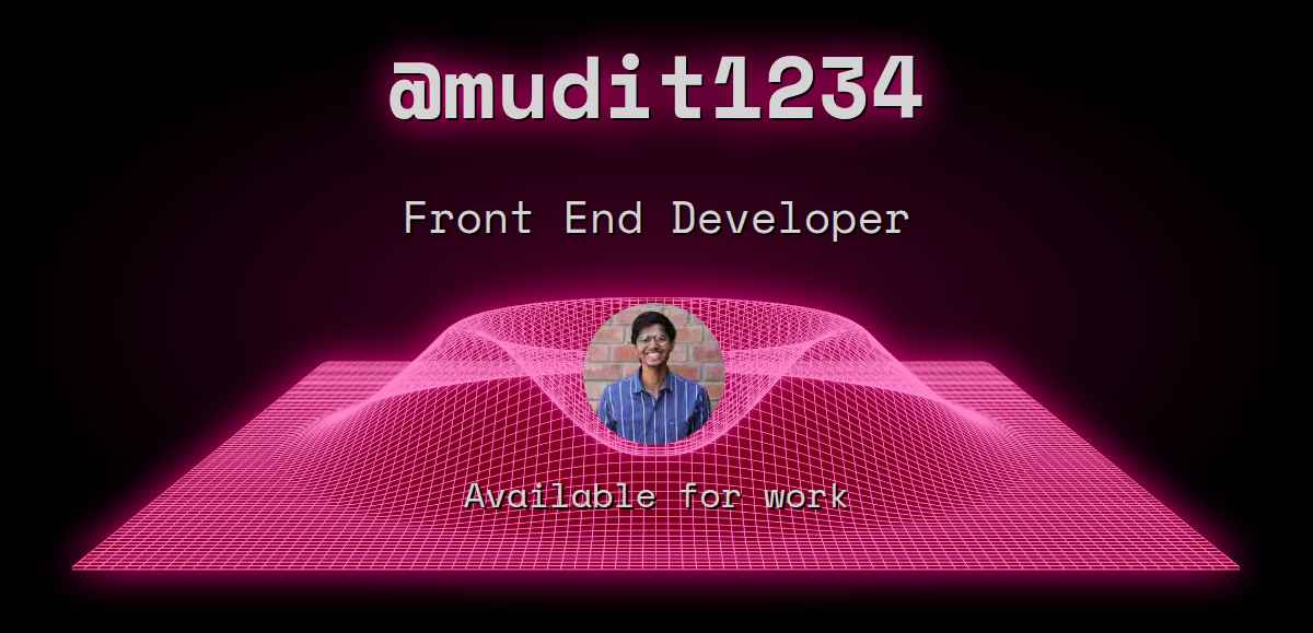 Web3 Front End Developer in India: @mudit1234 | Web3 Jobs