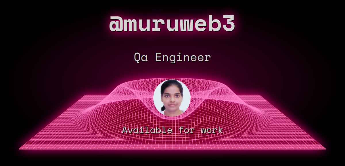 Web3 Qa Engineer Engineer in Singapore: @muruweb3 | Web3 Jobs
