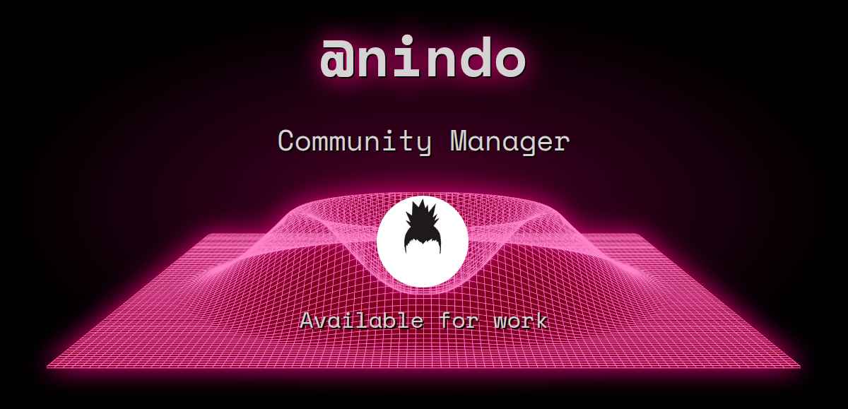 Web3 Community Manager in Malaysia: @nindo | Web3 Jobs