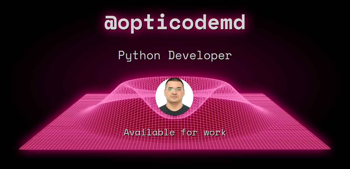 Web3 Python Developer in Kazakhstan: @opticodemd | Web3 Jobs