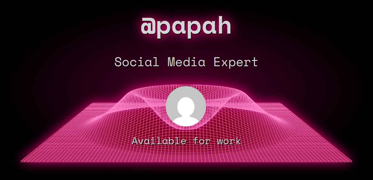 Web3 Social Media Expert in Nigeria: @papah | Web3 Jobs