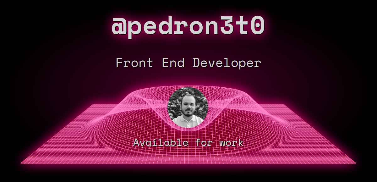 Web3 Front End Developer in Brazil: @pedron3t0 | Web3 Jobs
