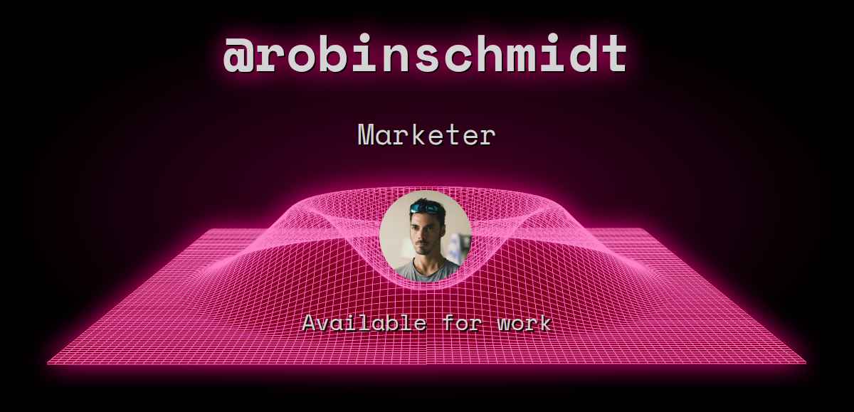 Web3 Marketer in Netherlands: @robinschmidt | Web3 Jobs