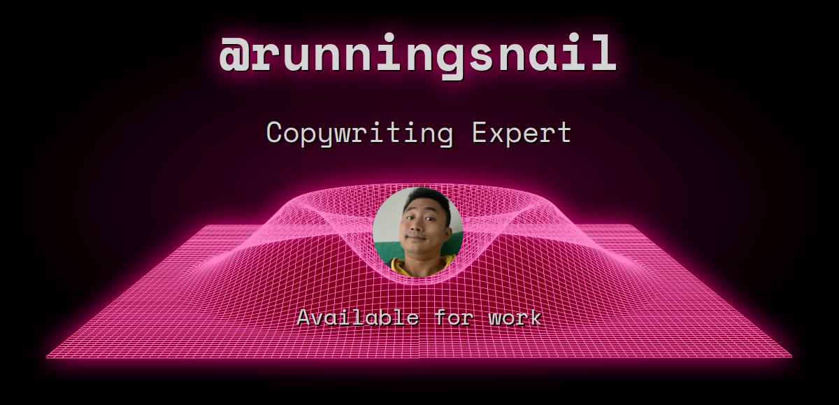 Web3 Copywriting Expert in China: @runningsnail | Web3 Jobs