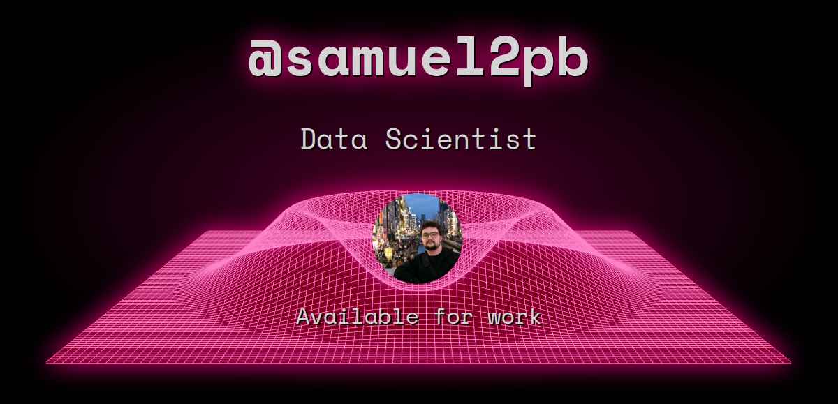 Web3 Data Scientist in Brazil: @samuel2pb | Web3 Jobs
