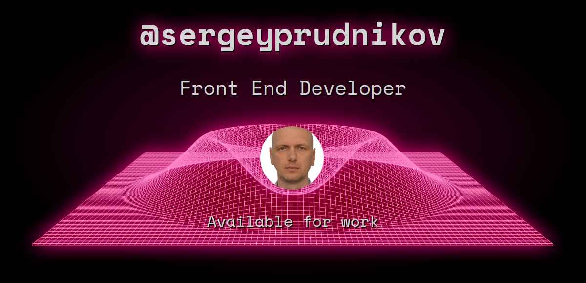 Web3 Front End Developer in Belarus: @sergeyprudnikov | Web3 Jobs
