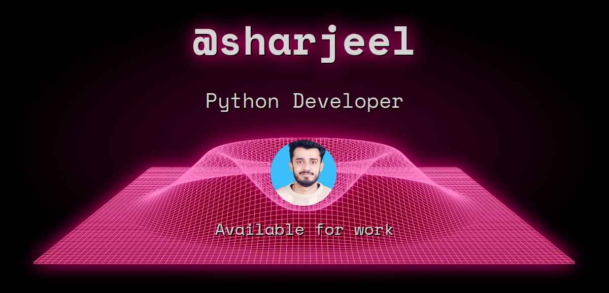 Web3 Python Developer in Pakistan: @sharjeel | Web3 Jobs