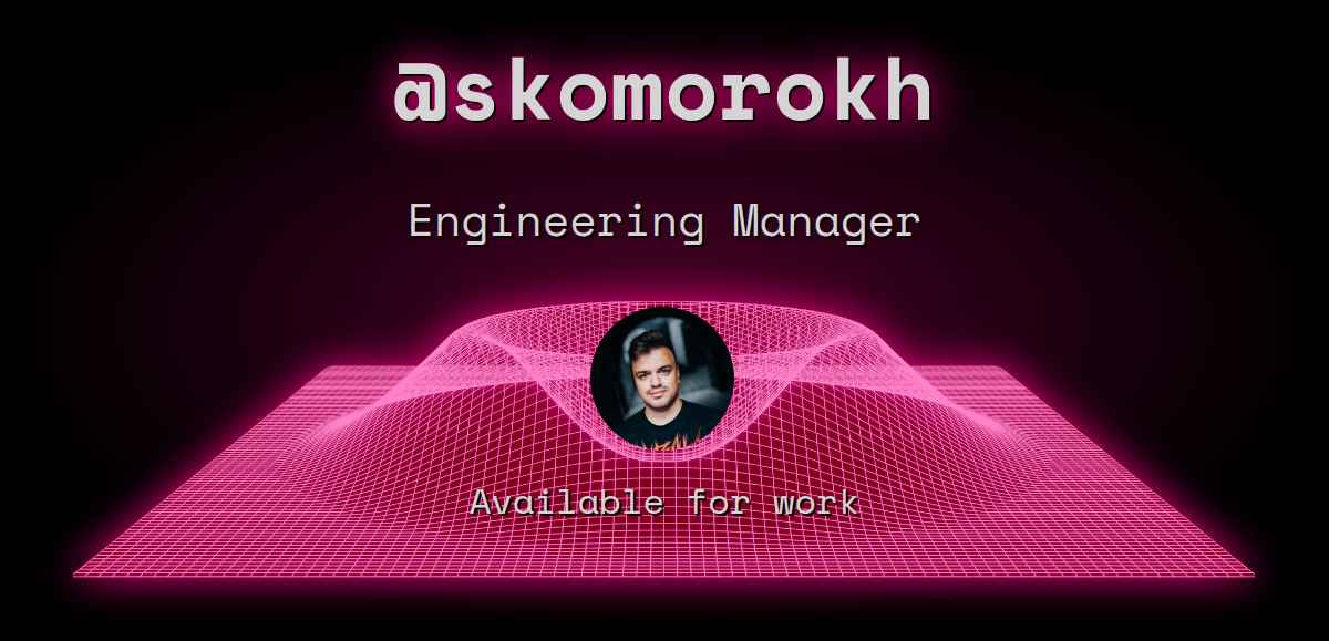 Web3 Engineering Manager in Remote: @skomorokh | Web3 Jobs
