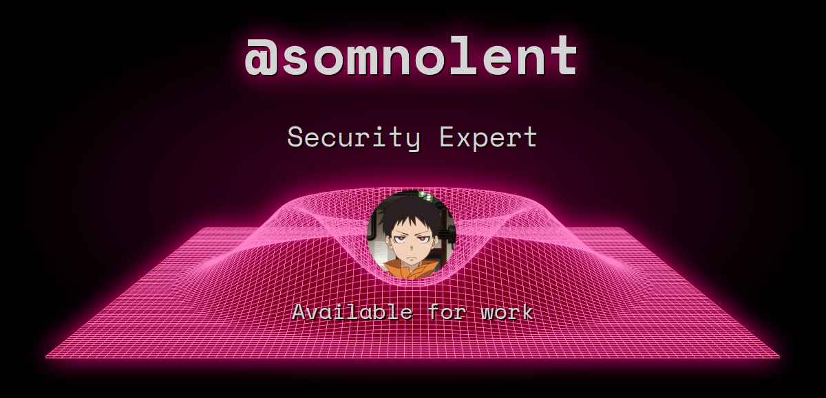 Web3 Security Expert in Philippines: @somnolent | Web3 Jobs