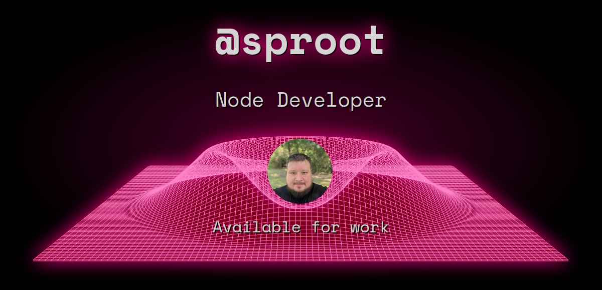 Web3 Node.js Developer in Ukraine: @sproot | Web3 Jobs