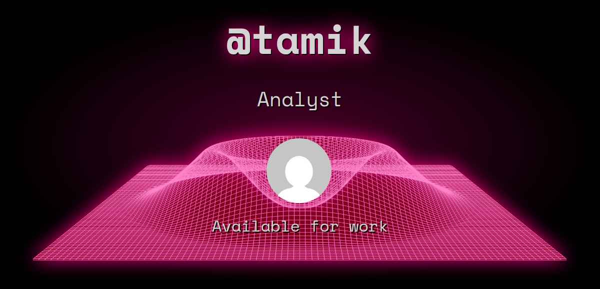 Web3 Analyst in Azerbaijan: @tamik | Web3 Jobs
